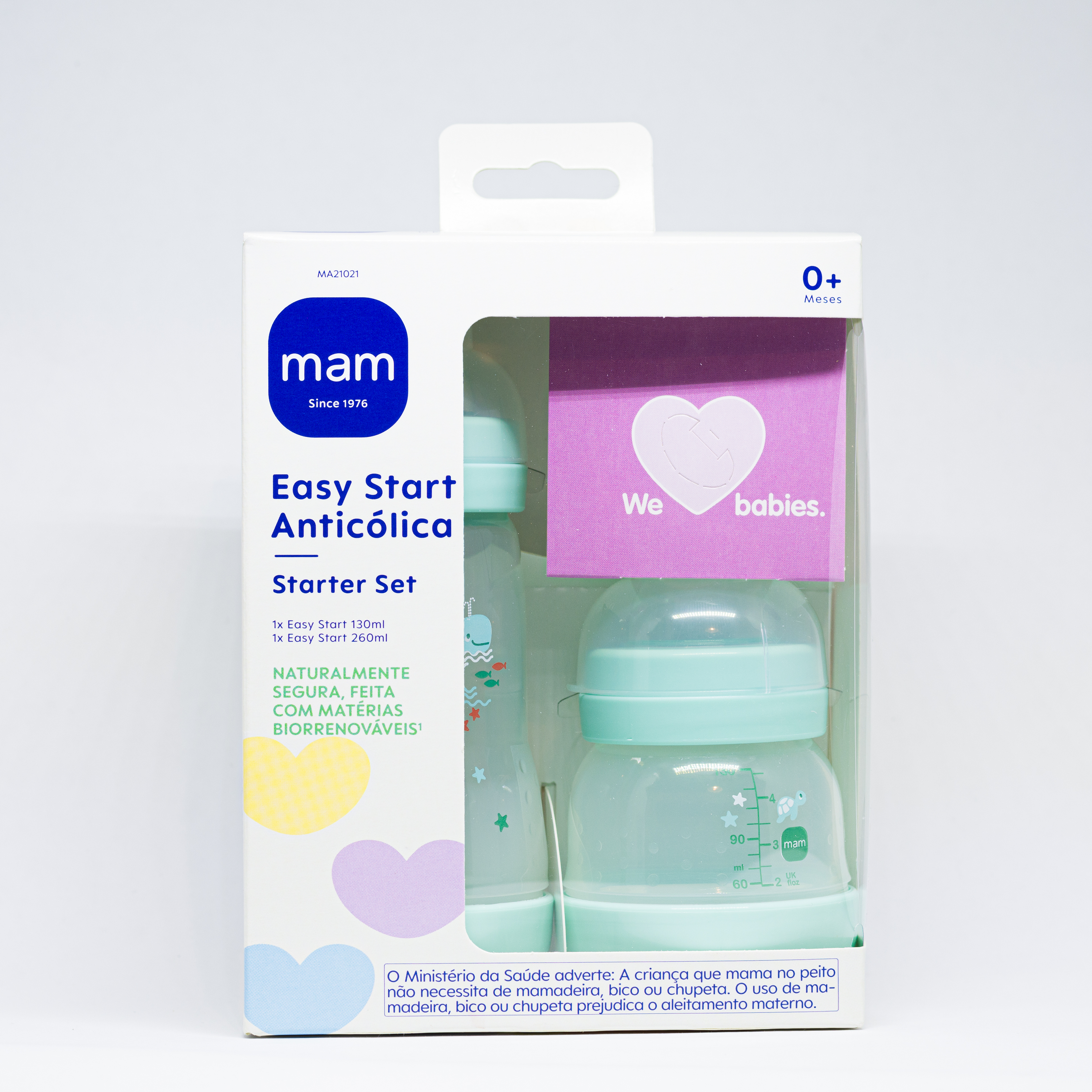 MAMADEIRA MAM EASY START - STARTER SET AZUL | Arctic Blue | MA21021