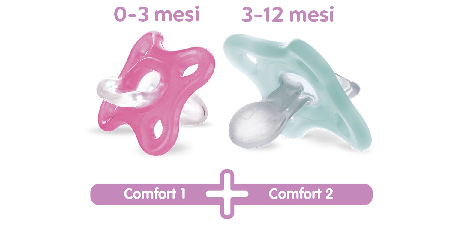 Ciuccio MAM Comfort –100% silicone con design in un unico pezzo | MAM Baby