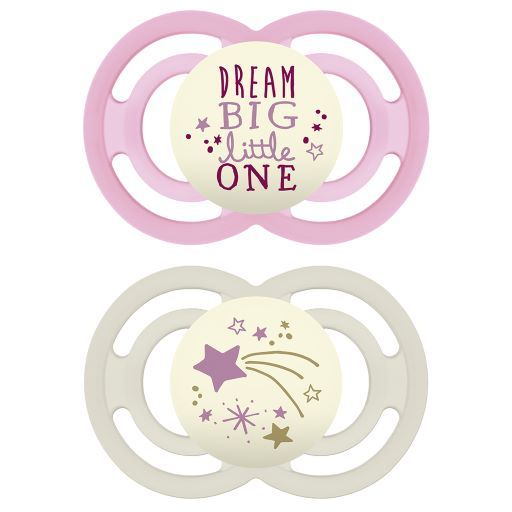 CHUPETA MAM PERFECT NIGHT 6+ MESES - EMBALAGEM DUPLA ROSA | Quartz Rose ...