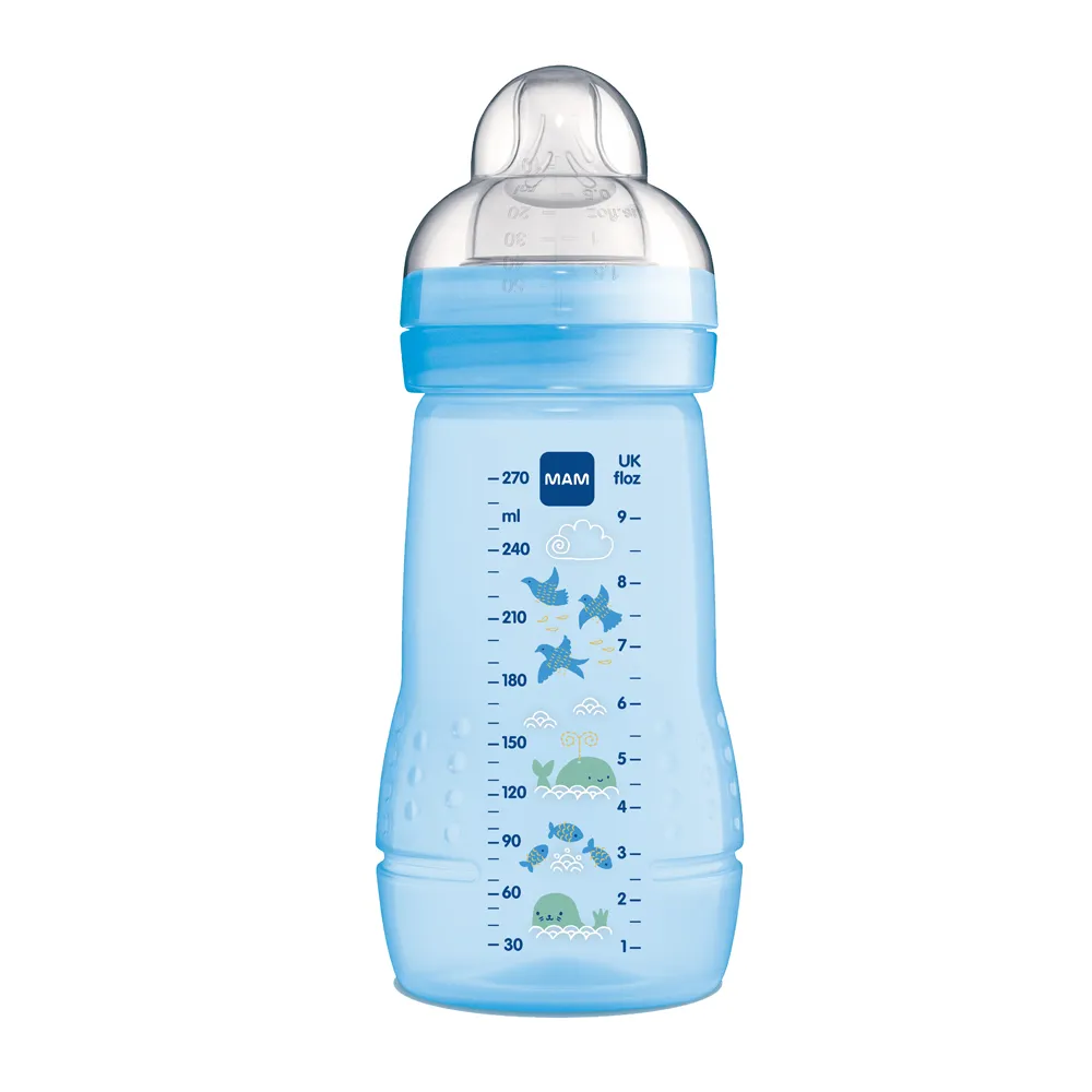MAMADEIRA MAM EASY ACTIVE 270ML - EMBALAGEM UNITARIA AZUL | Arctic Blue | MA40611