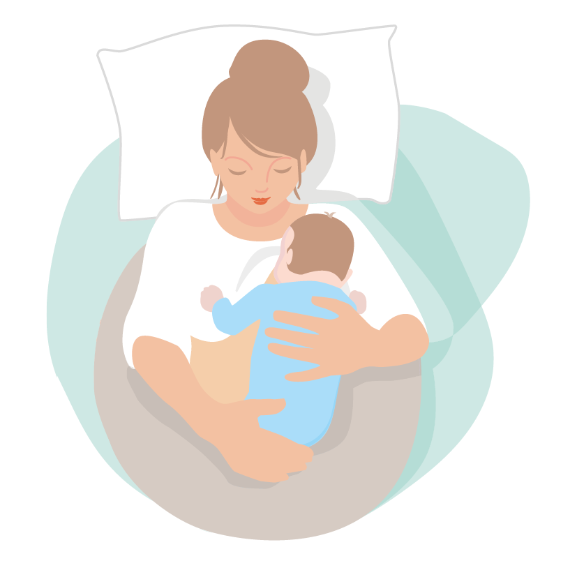 Posiciones para amamantar correctamente al recién nacido